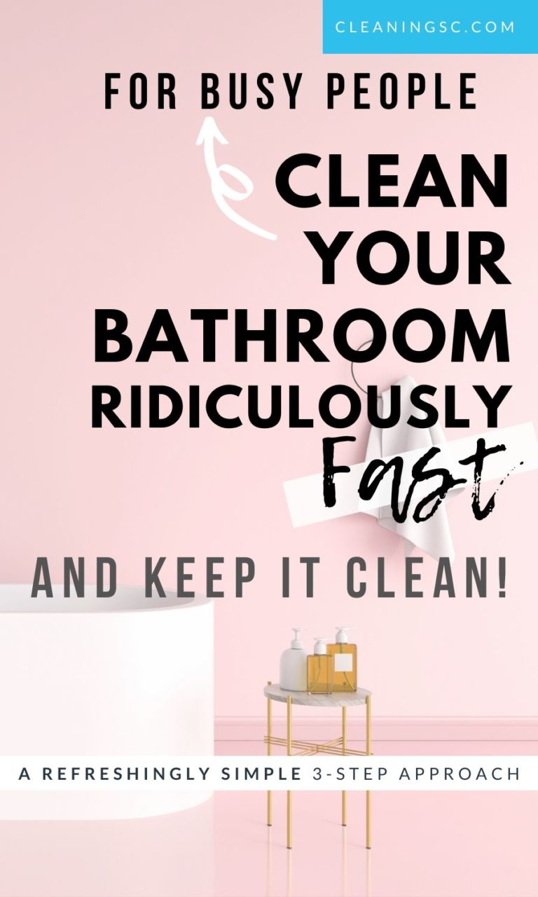 How To Deep Clean Your Dirty Bathroom Fast (And Keep It Clean) » 🙌 ...
