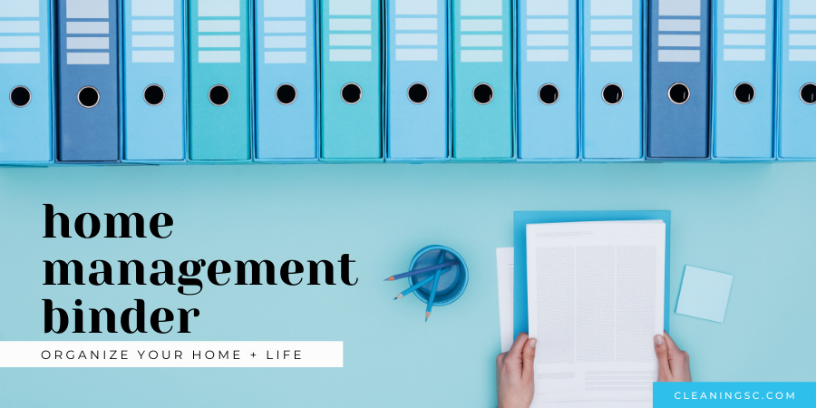 How To Make A Home Management Binder - Demystified! » 🙌 House Cleaning ...